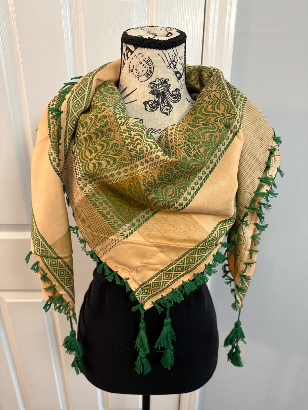 Keffiyeh | Shemagh Jordanian Palestinian Kuffiya | Shmagh | Arab Arafat ...