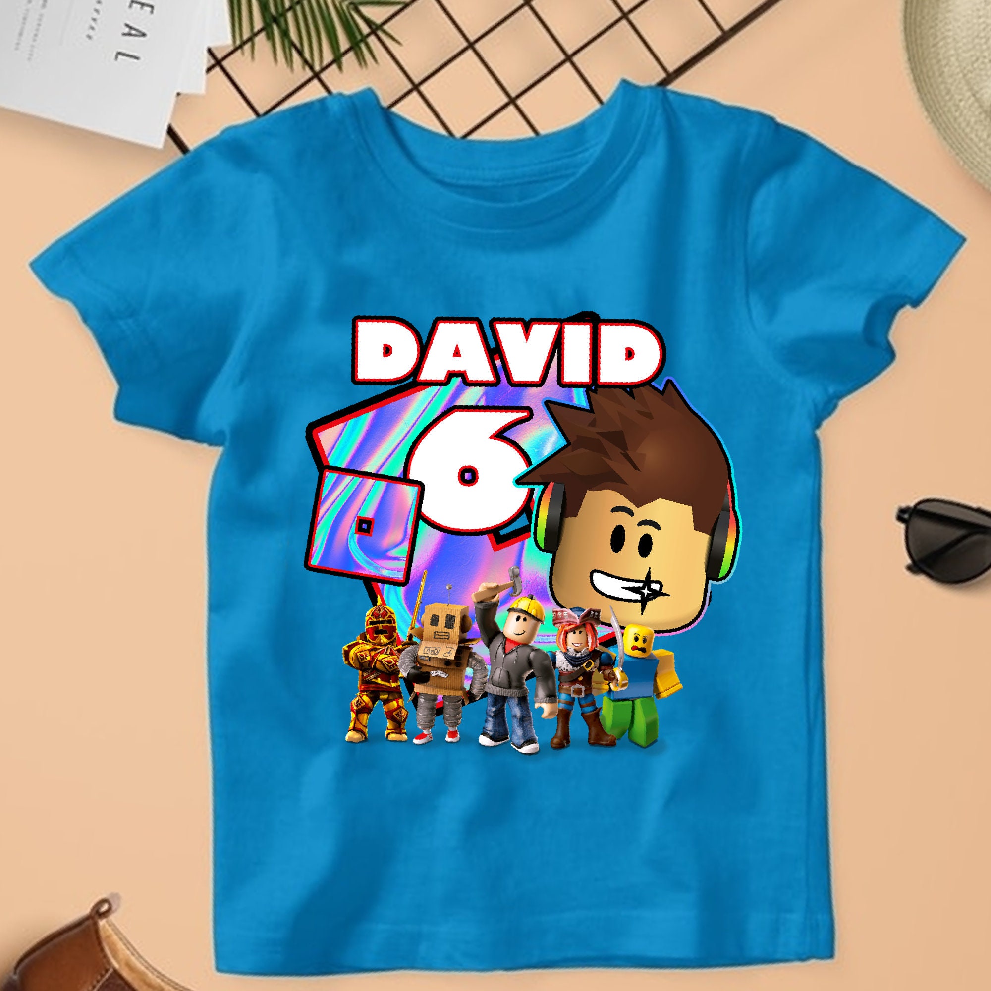 Roblox Birthday Boy Shirt, Roblox Birthday Party Theme | lupon.gov.ph