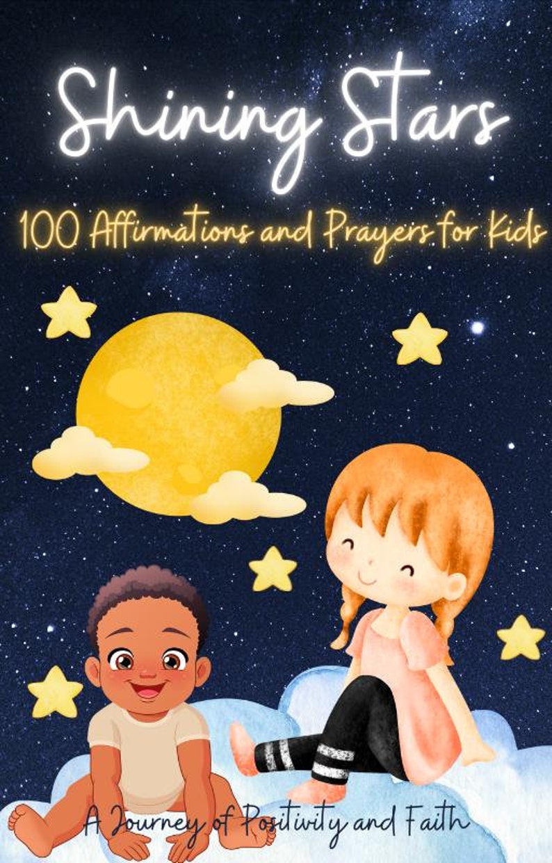 100 Affirmations and Prayers for Kids - Etsy