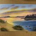 Sunset on the Bayou Oil Painting Framed & Matted - Etsy