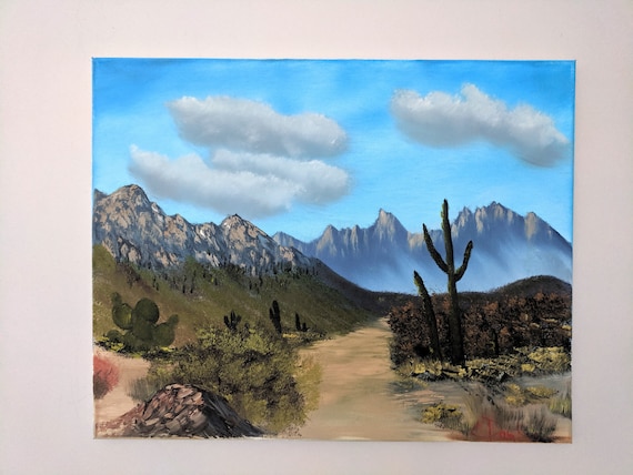 Mountain Path Painting