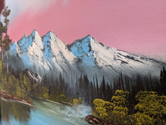 Bob Ross Spring Paintings