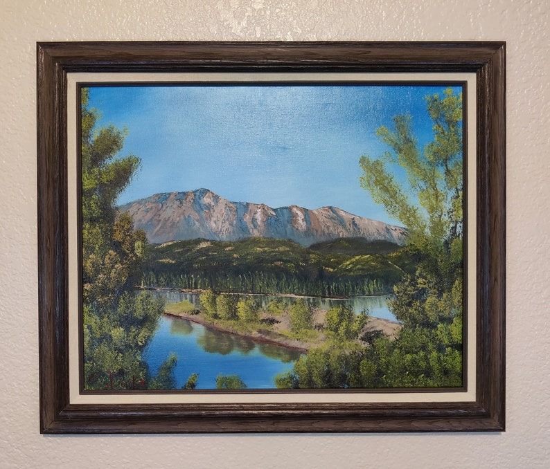 Spring Mountain Original Oil Painting - Etsy