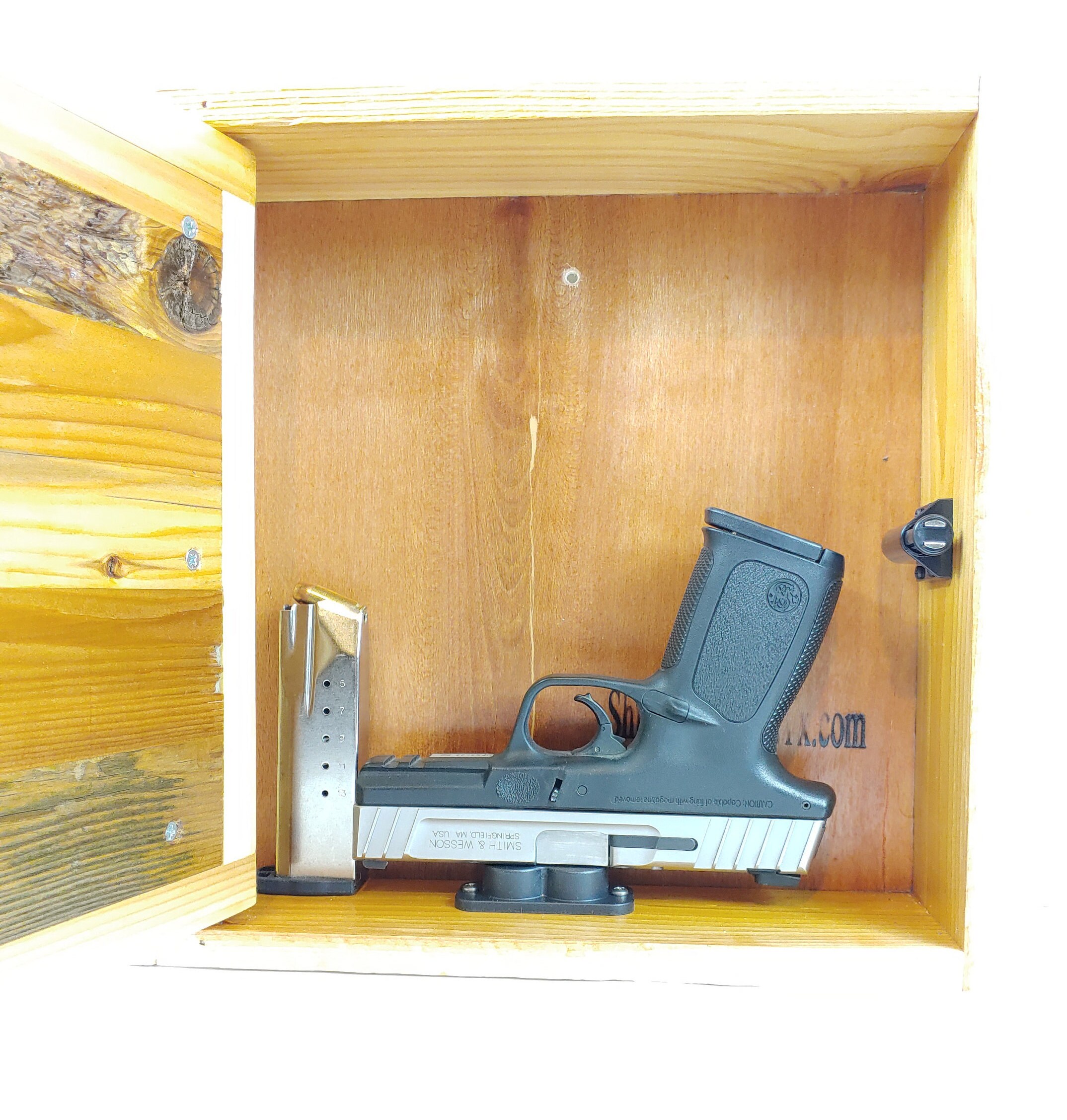 Old Buck Hidden Gun Shadow Box Reclaimed Wood Gun Storage - Etsy