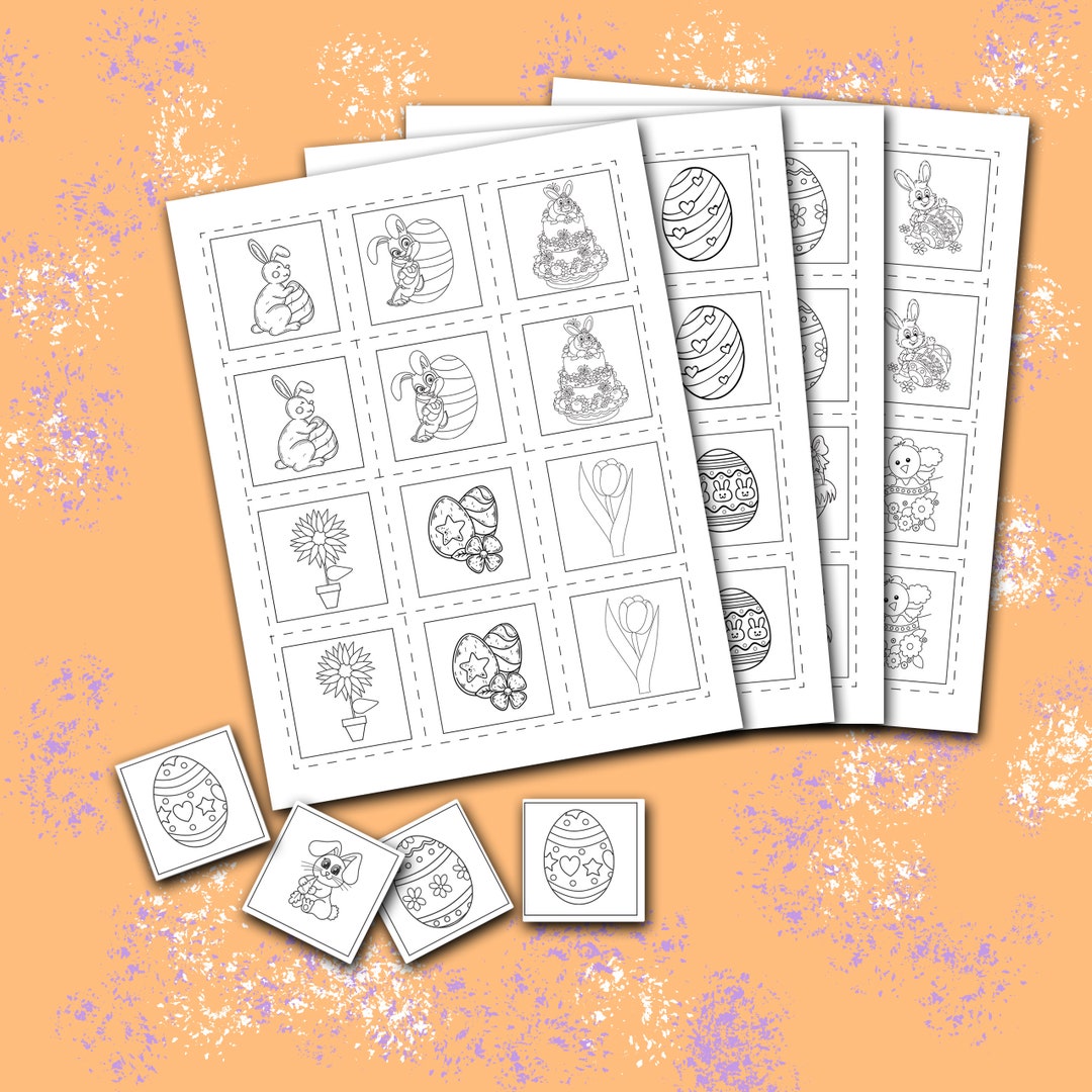 Printable Easter Matching Game | Printable Easter Activity | Easter ...