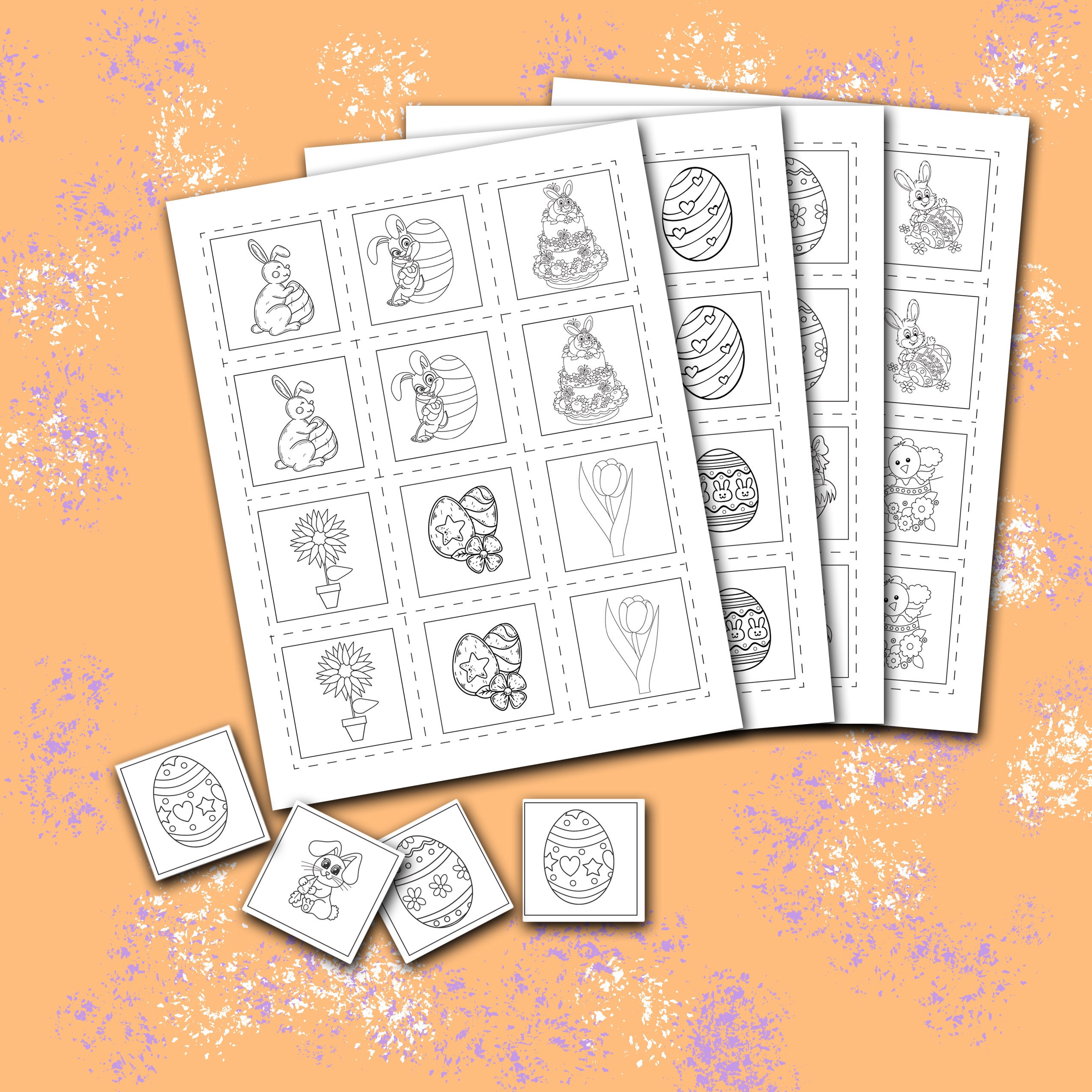 Printable Easter Matching Game Printable Easter Activity | Etsy