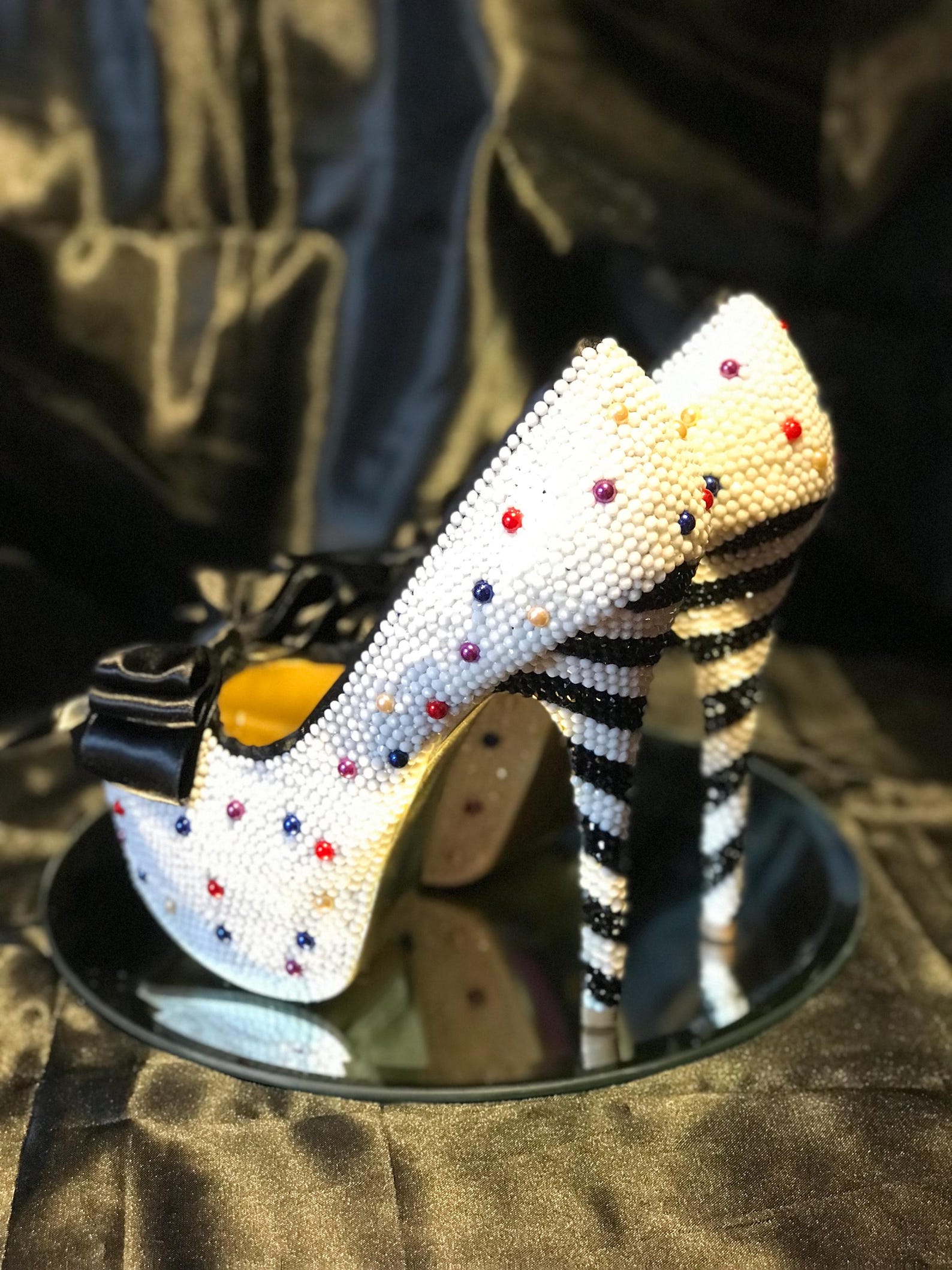 MAD HATTER Heels | Alice Themed Shoes | Fantasy High Heels | She’s Mad ...