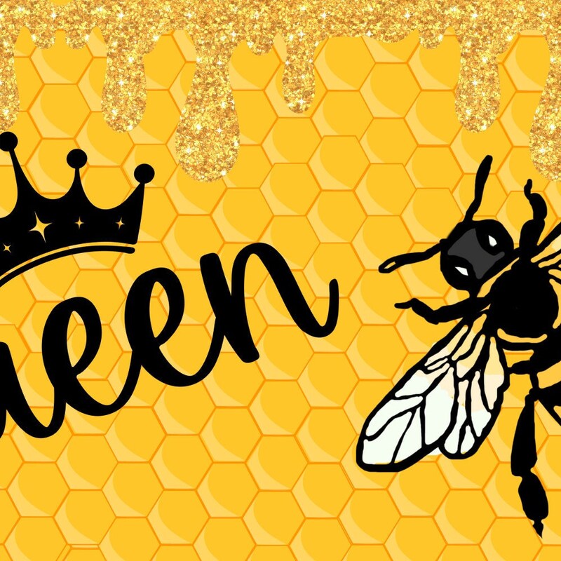 Queen Bee Sign - Etsy