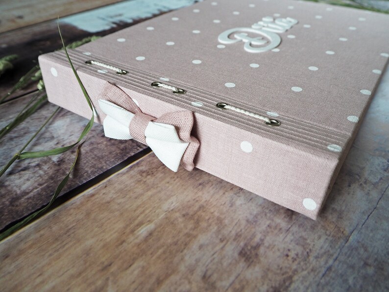 Handmade Personalised Photo Album | Baby Memory Book - Etsy