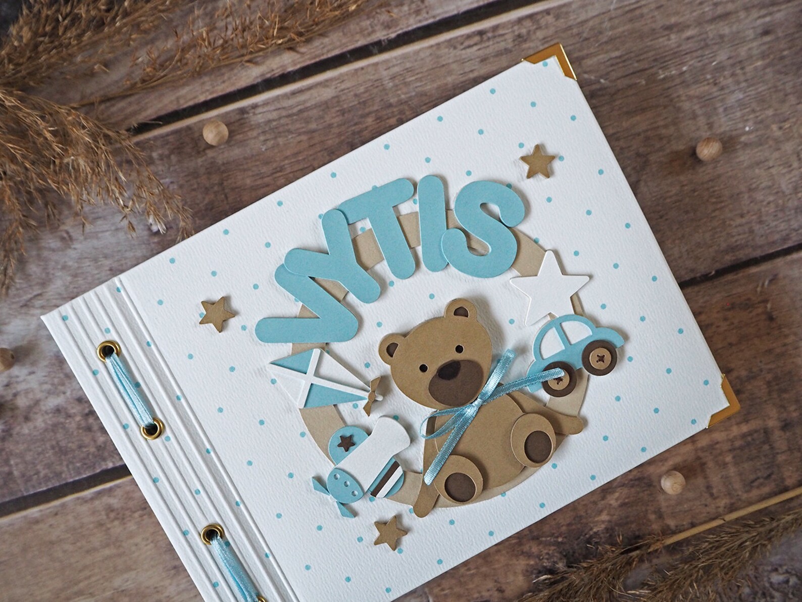 Handmade Personalised Photo Album | Baby Memory Book - Etsy