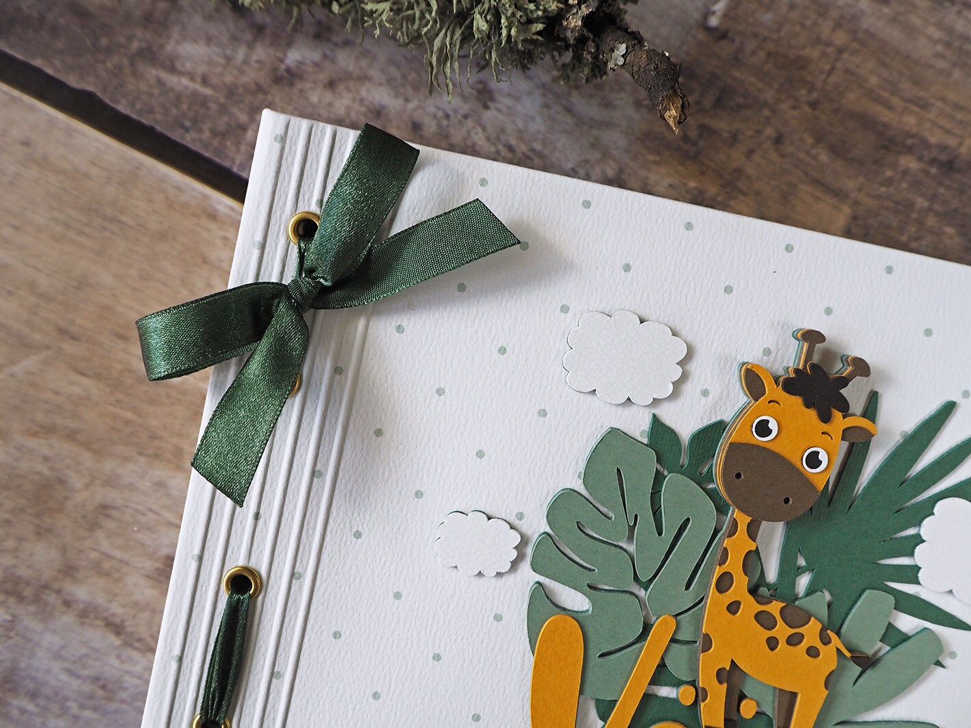 Handmade Personalised Photo Album | Baby Memory Wish Book - Etsy