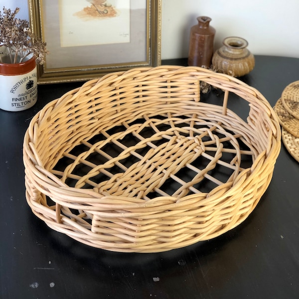 Wicker Wall Plate - Etsy UK