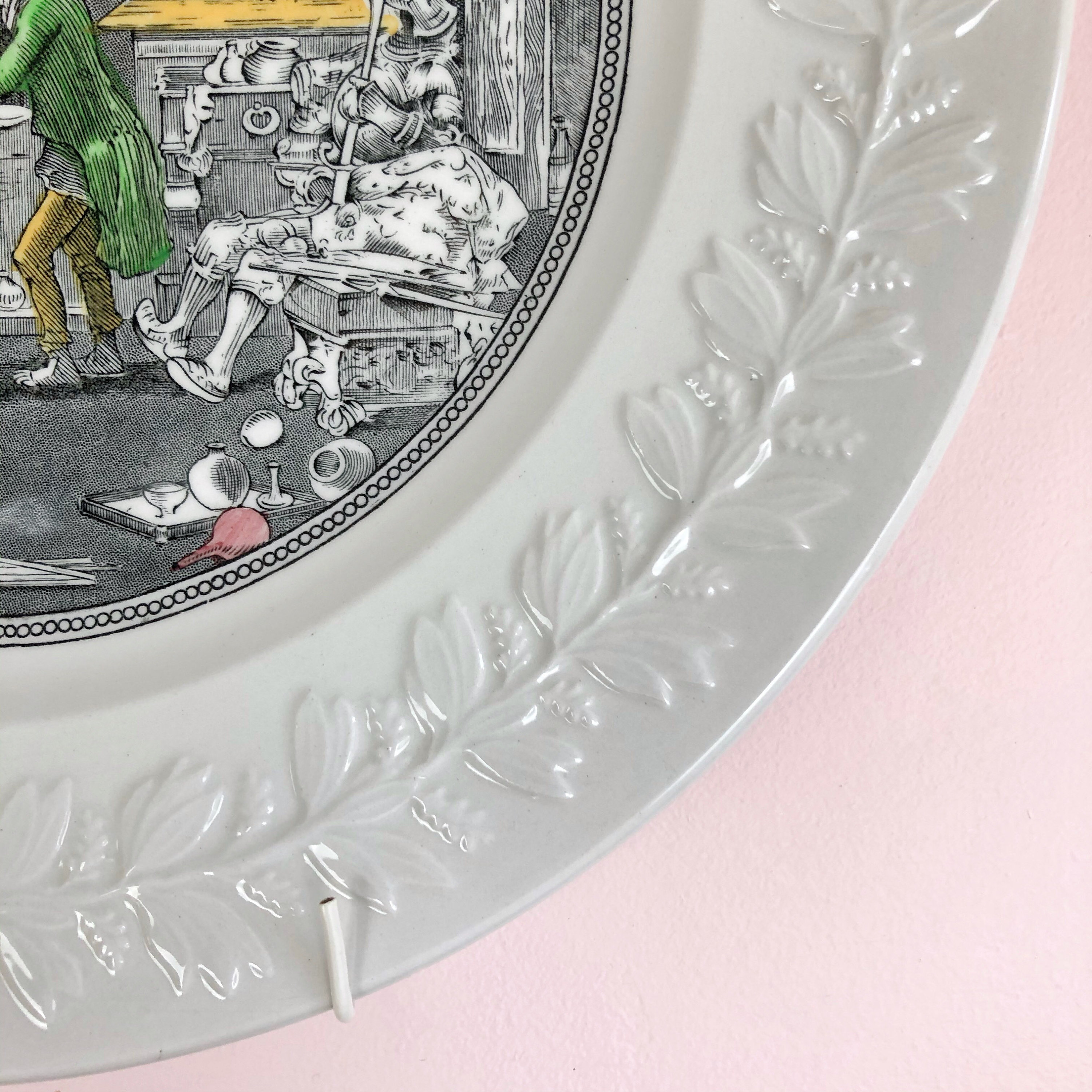 The Old Curiosity Shop Wall Plate by Adams Staffordshire | Etsy