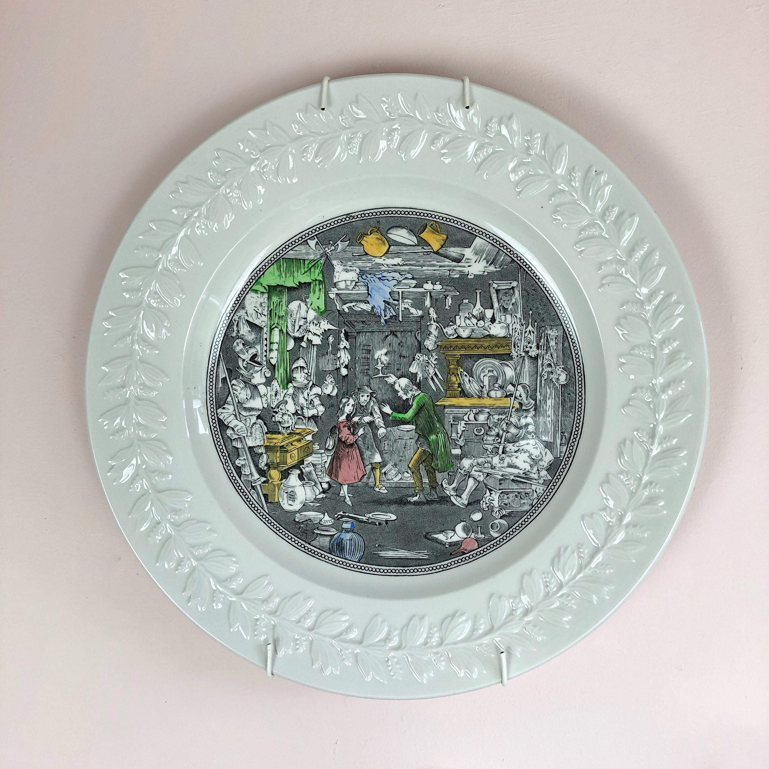 The Old Curiosity Shop Wall Plate by Adams Staffordshire | Etsy