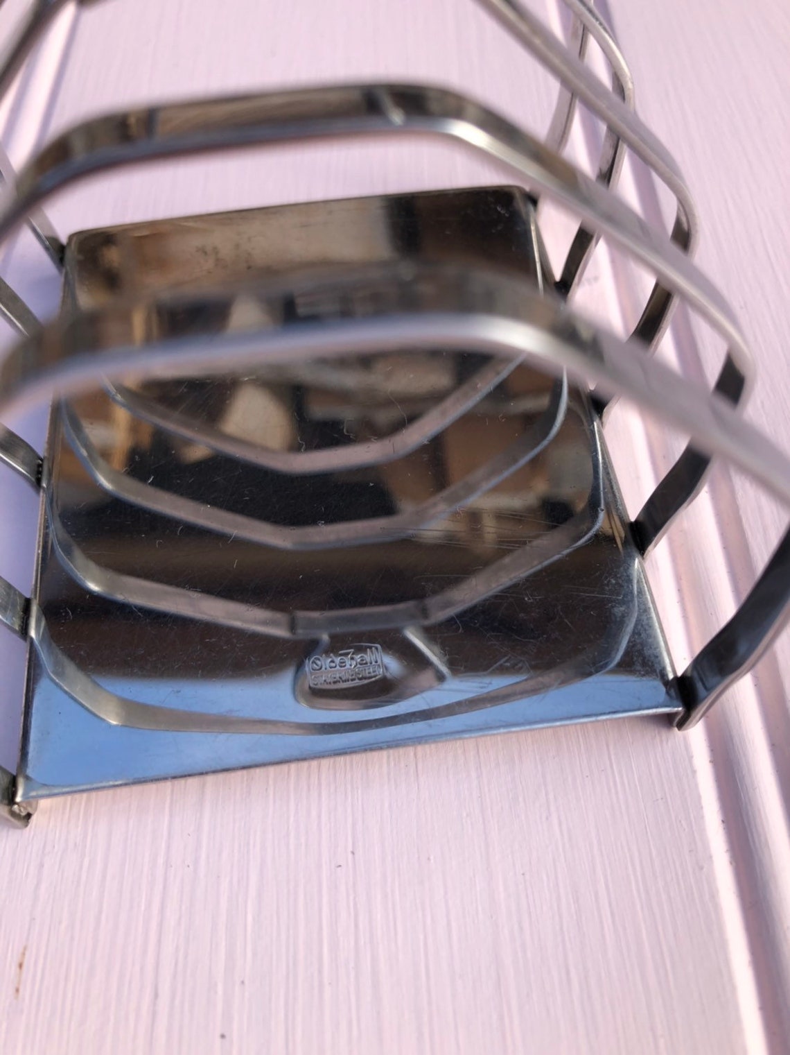 Olde Hall stainless steel toast rack designed by Robert | Etsy