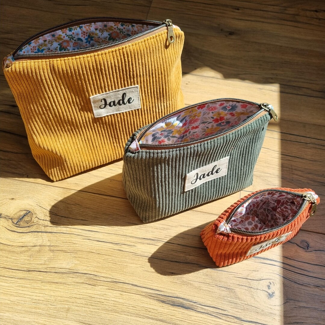 Personalized Name Gift - Velvet Pouch - Gift for Teacher, Maid of Honor ...