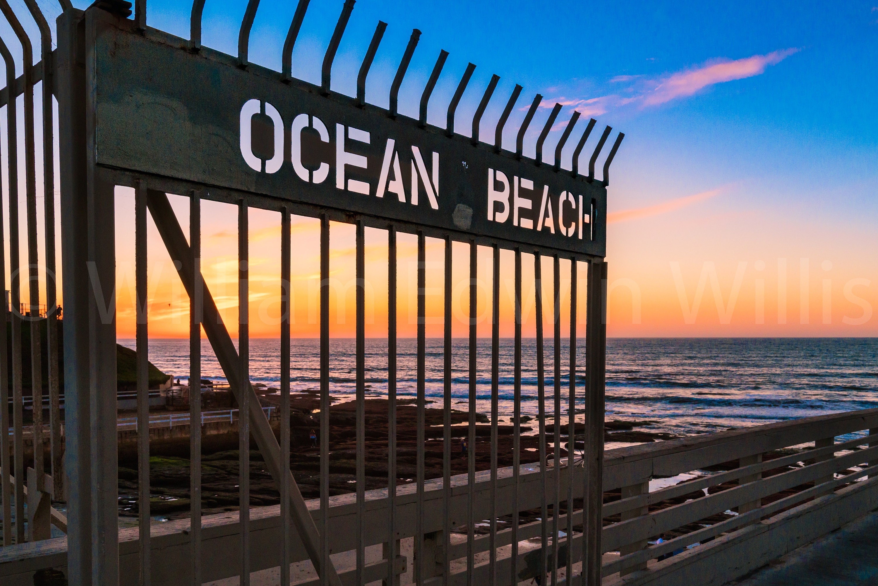 Ocean Beach Pier Sunset