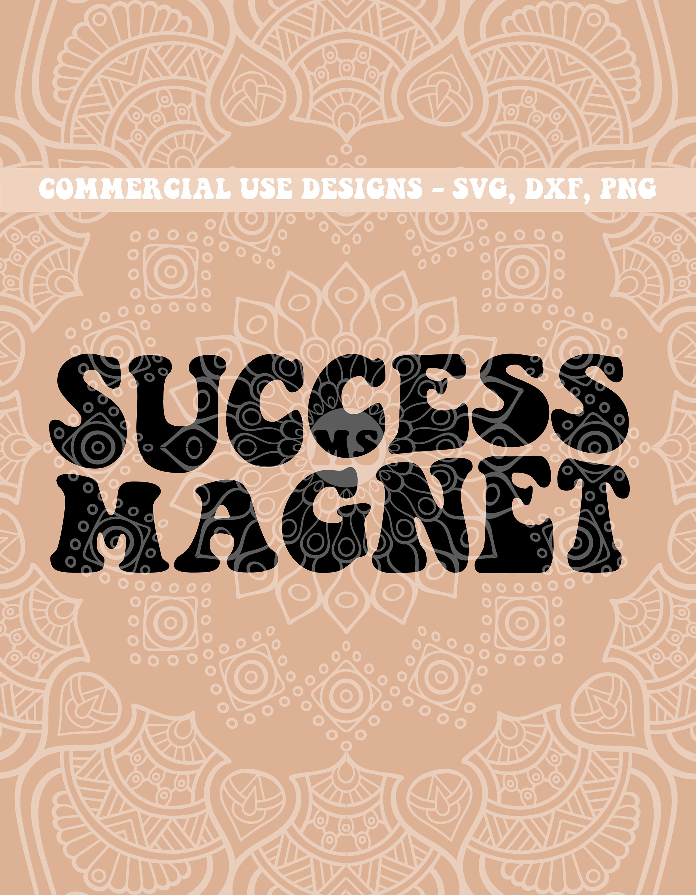 Success Magnet Svg, Success Svg, Manifest Svg, Rich Svg, Entrepreneur ...