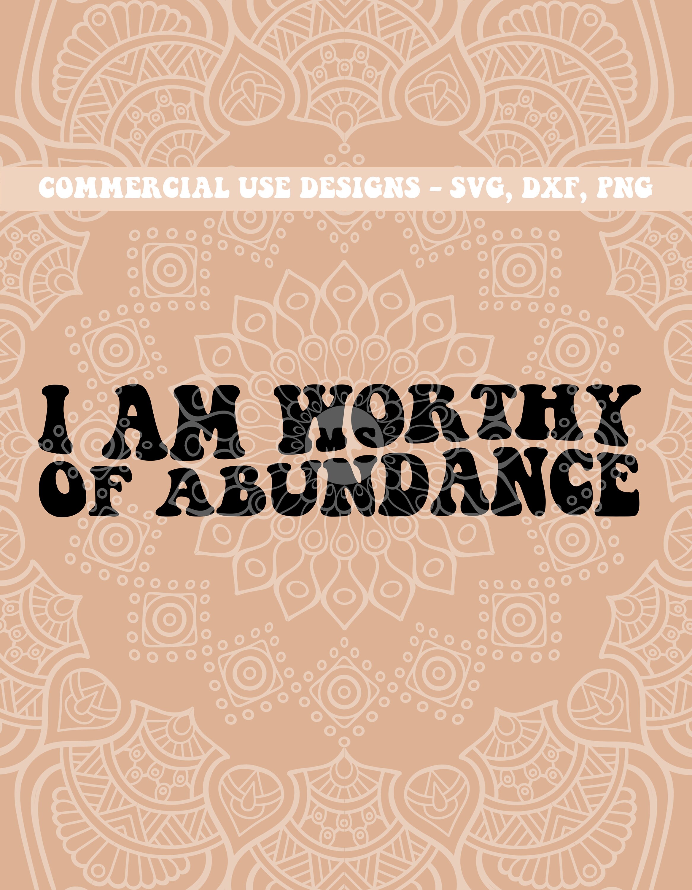 Abundance Svg, Worthy Svg, Affirmation Svg, Money Svg, Cash Svg, Rich ...