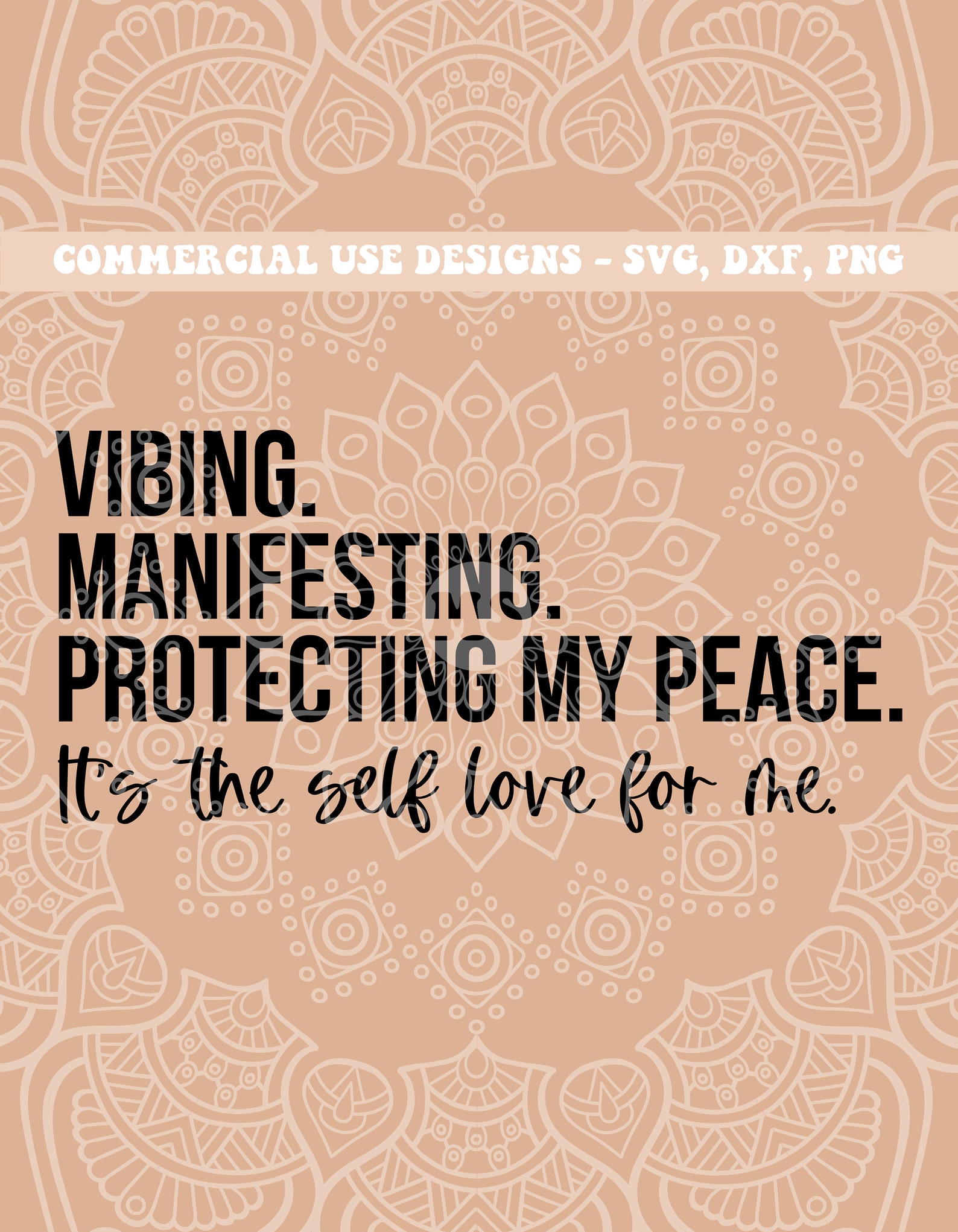 Vibing Svg, Manifesting Svg, Self Love Svg, Protecting My Peace Svg ...