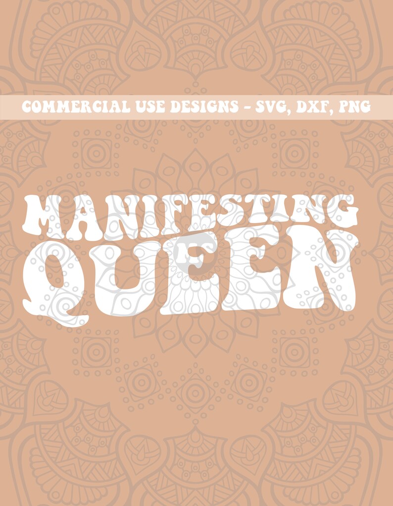 Queen Svg Manifesting Queen Svg Goddess Svg Crystal Svg - Etsy