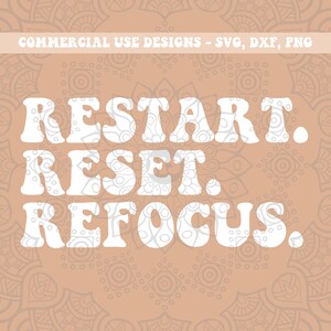 Restart Svg, Reset Svg, Refocus Svg, Entrepreneur Svg, Motivational Svg ...