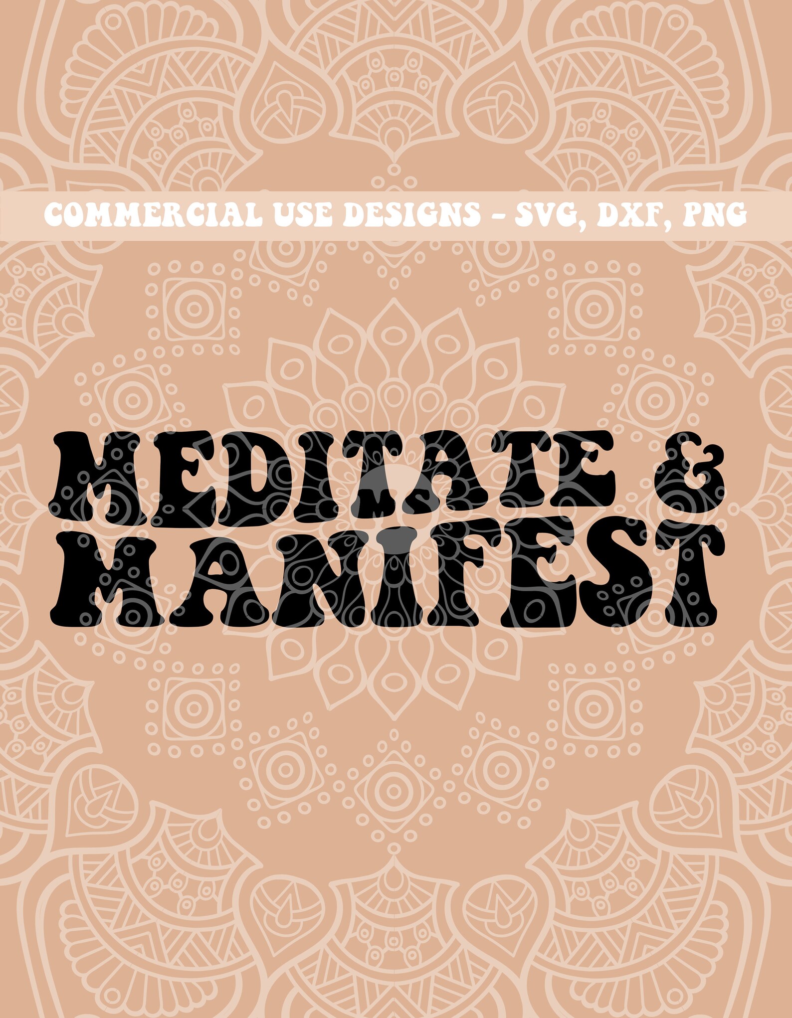 Meditate Svg, Manifest Svg, Manifesting Svg, Meditation Svg ...