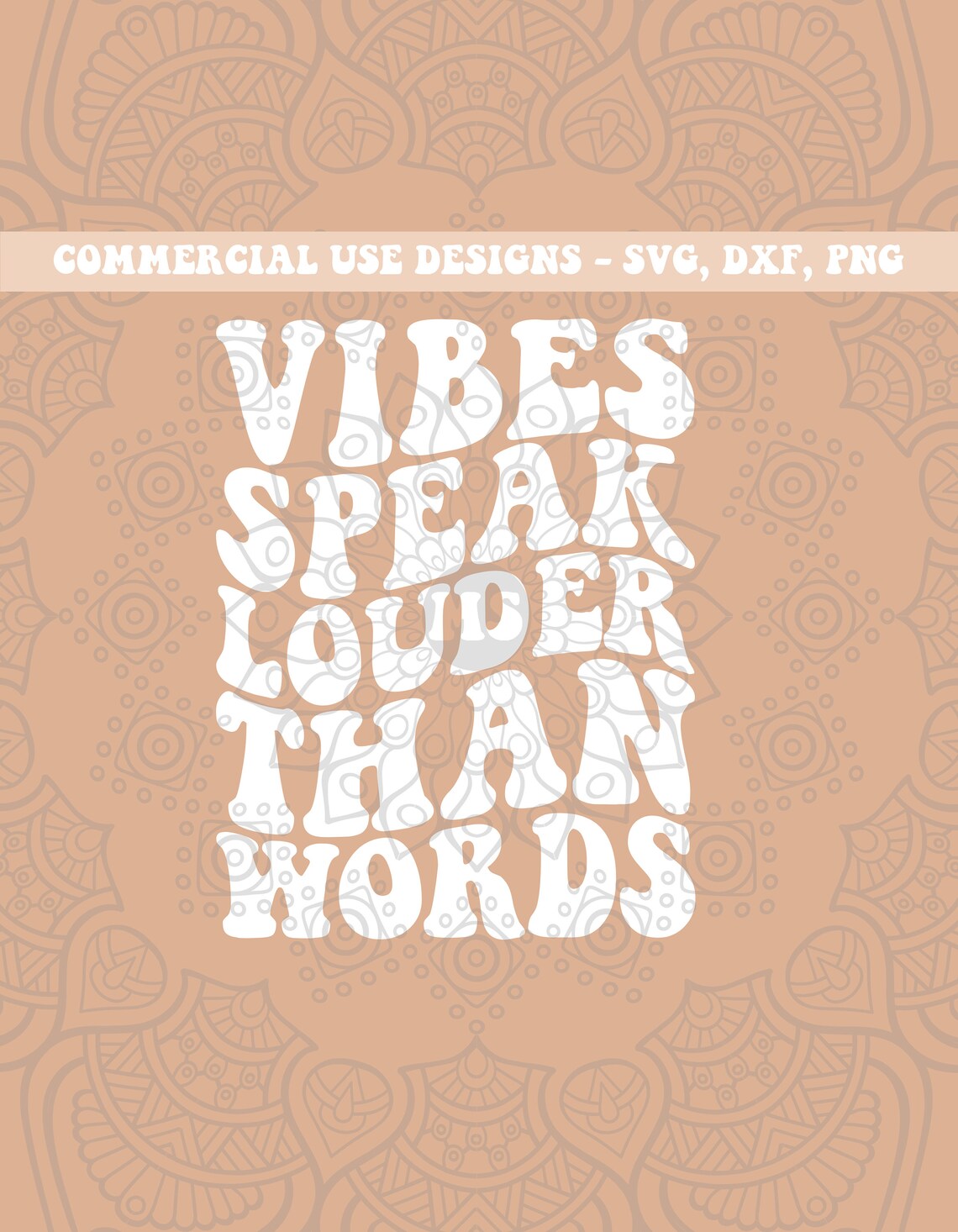 Good Vibes Svg Cheery Vibes Svg Vibes Speak Louder Than - Etsy
