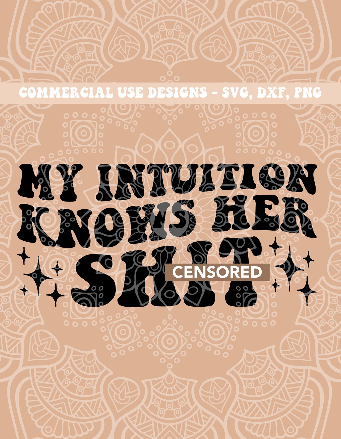 Intuition Svg, Profanity Svg, Spiritual Svg, Magical Svg, Spirit Guides ...