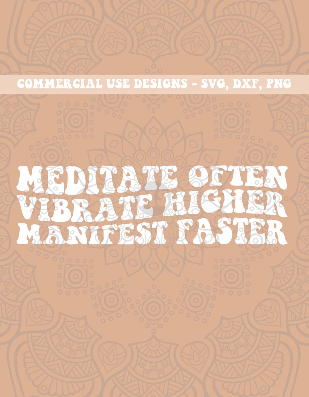 Meditate Svg, Manifest Svg, Vibration Svg, Meditation Svg, Spiritual ...