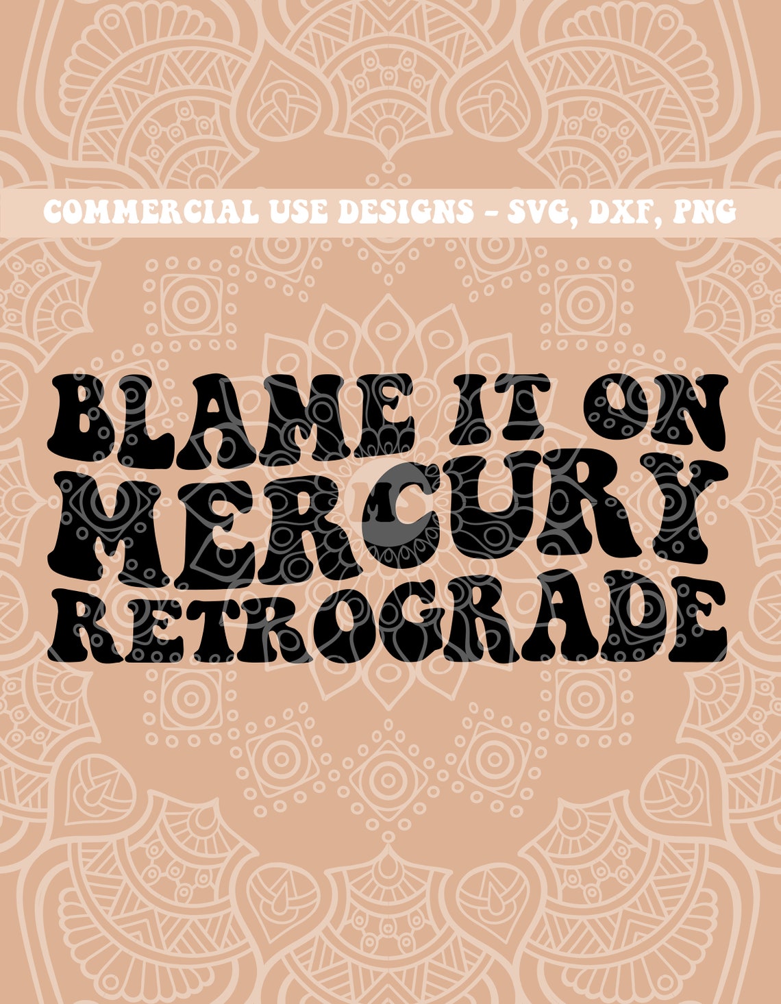 Mercury Svg, Retrograde Svg, Spiritual Svg, Full Moon Svg, Moon Phase ...