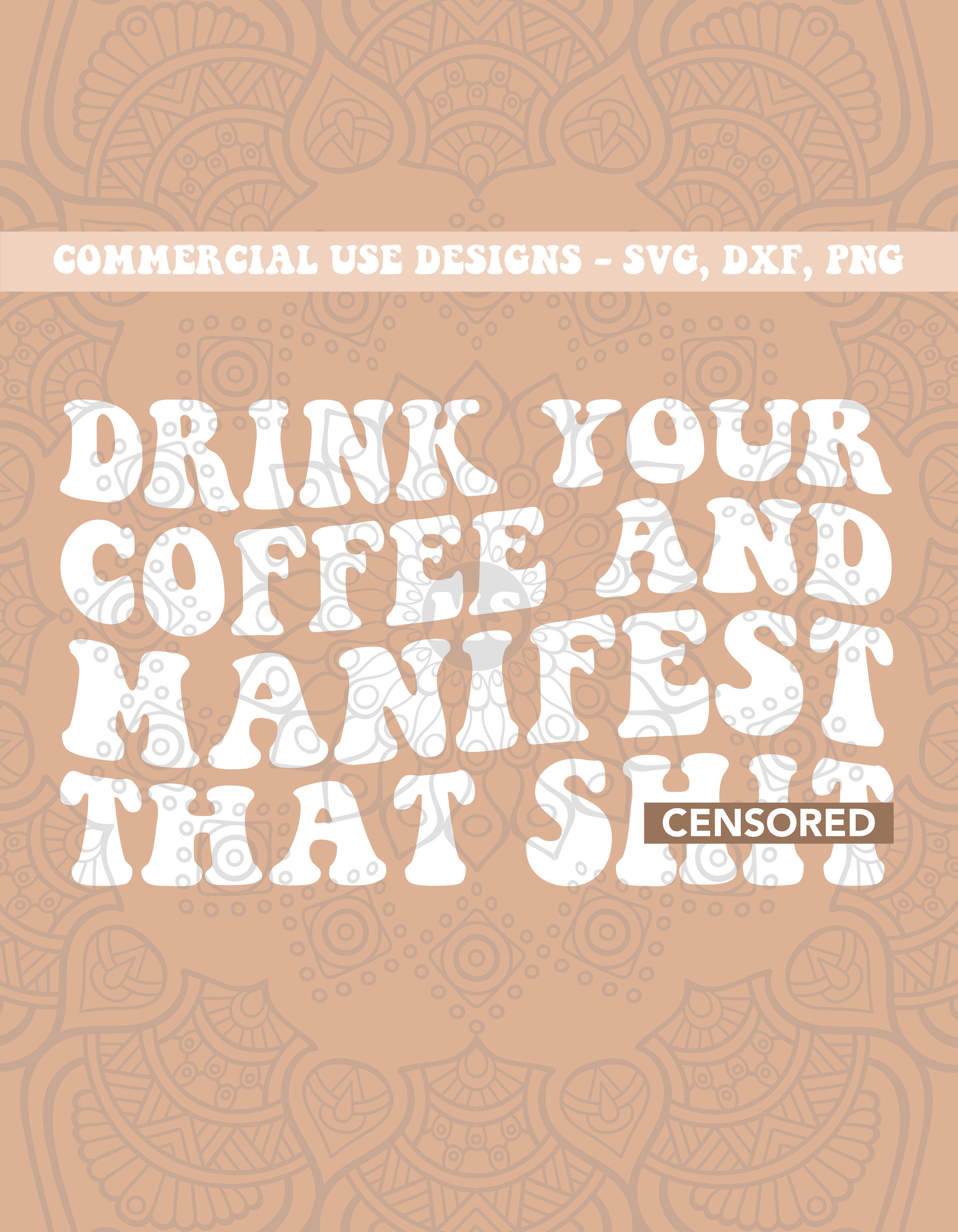 Manifest Svg Coffee Mug Svg Coffee and Manifest Svg - Etsy
