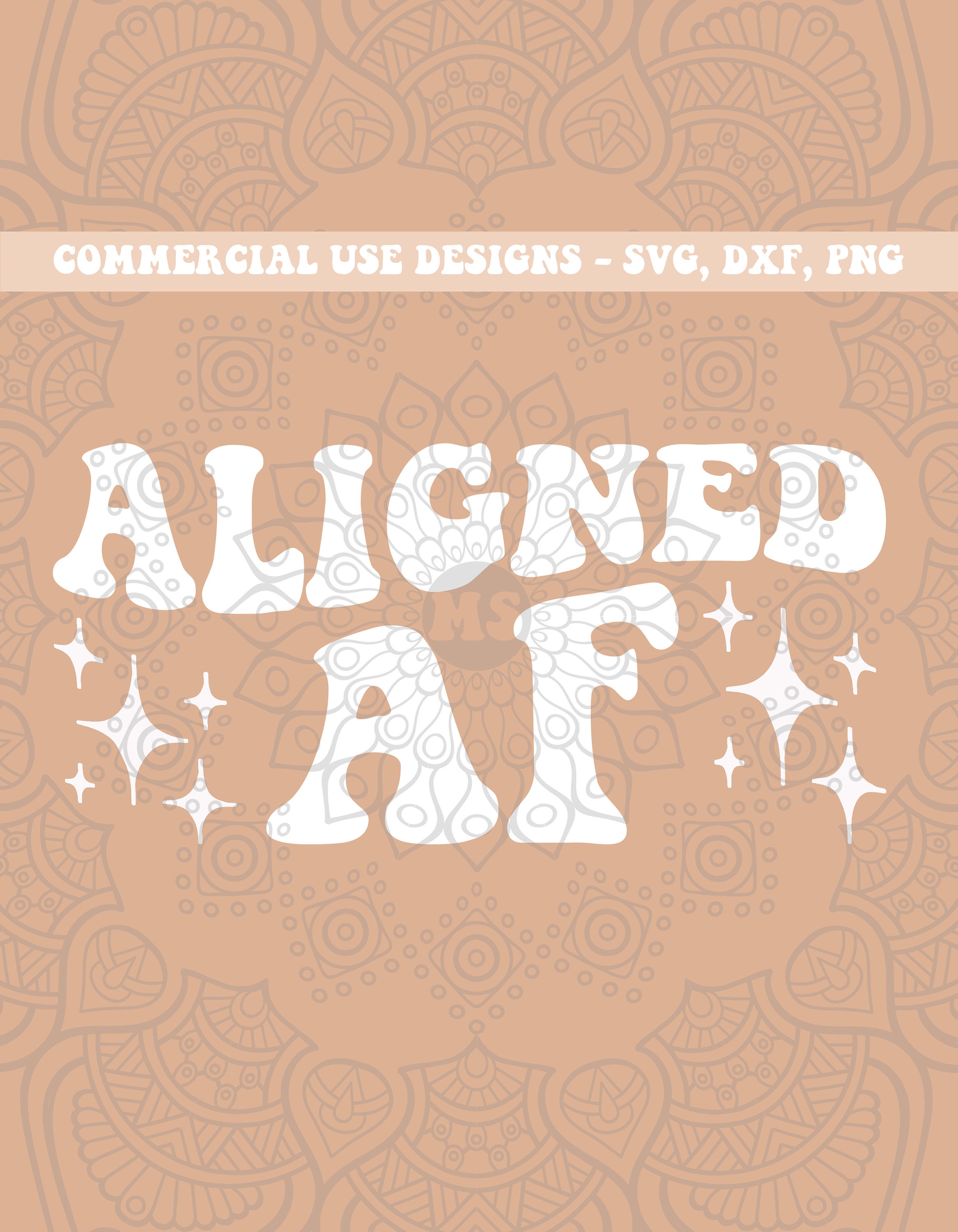 Aligned Af Svg, Aligned Svg, Spiritual Svg, Chakras Svg, Trendy Svg ...