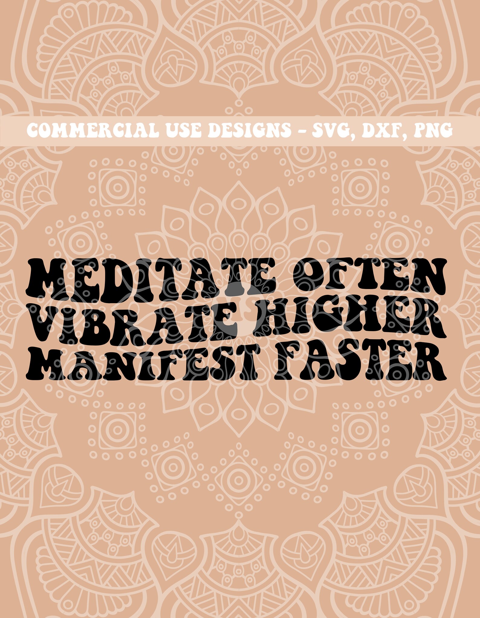 Meditate Svg, Manifest Svg, Vibration Svg, Meditation Svg, Spiritual ...