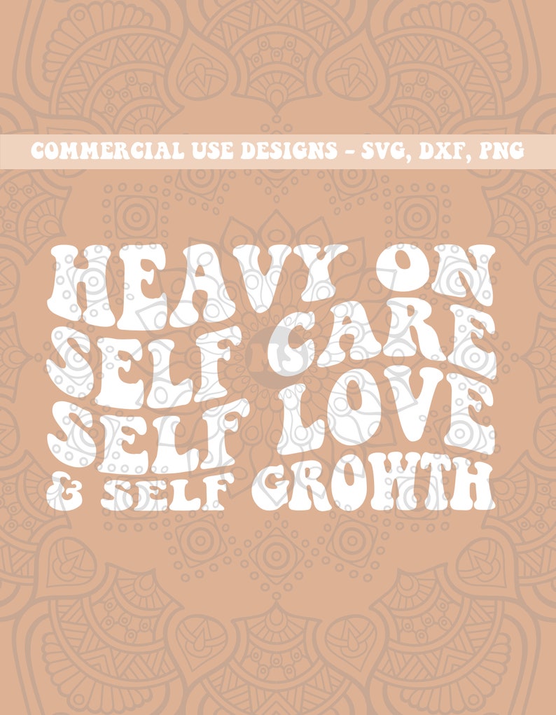 Self Love Svg Self Growth Svg Mental Health Svg Self Care - Etsy