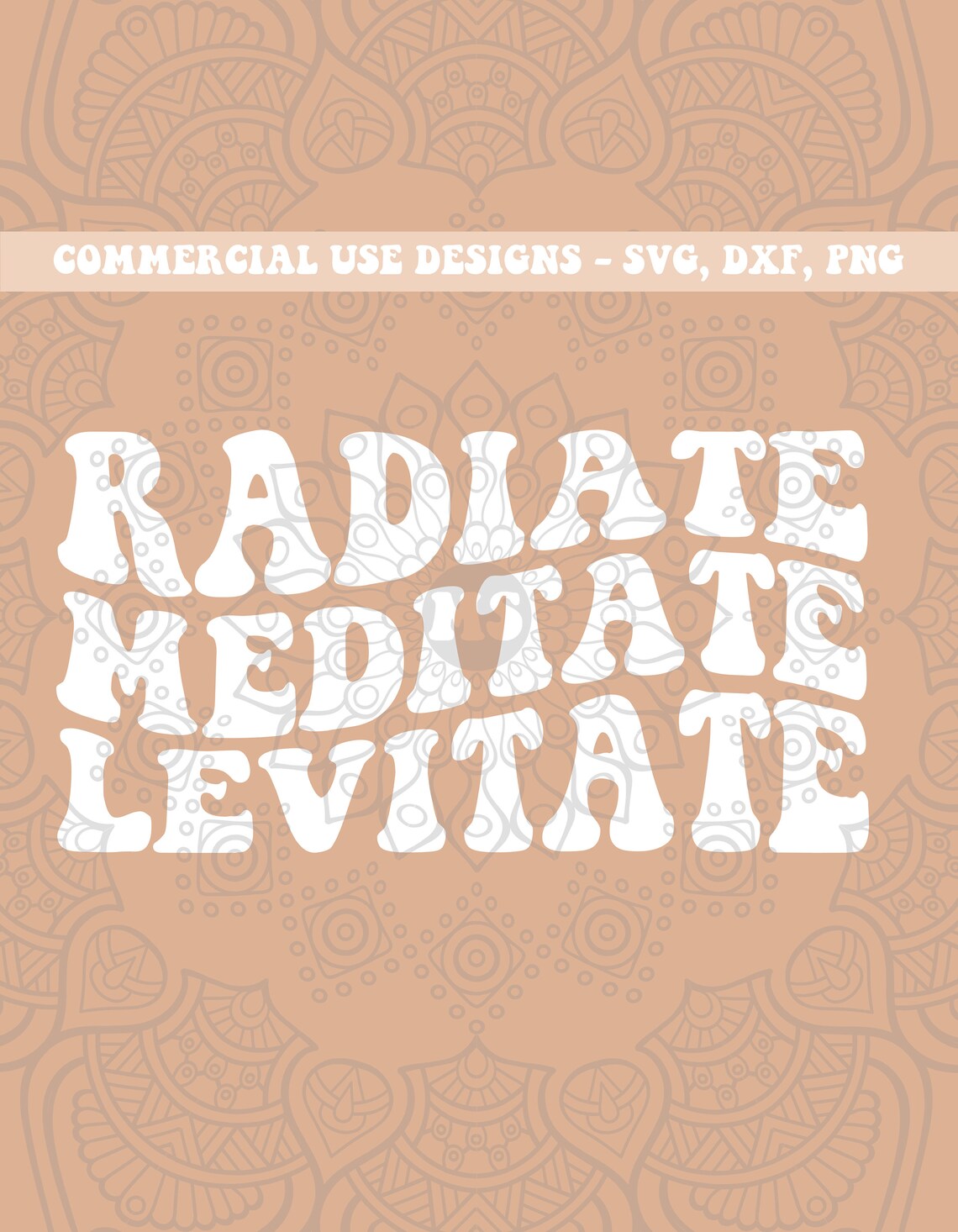Radiate Svg Levitate Svg Meditate Svg Meditation Svg Zen - Etsy