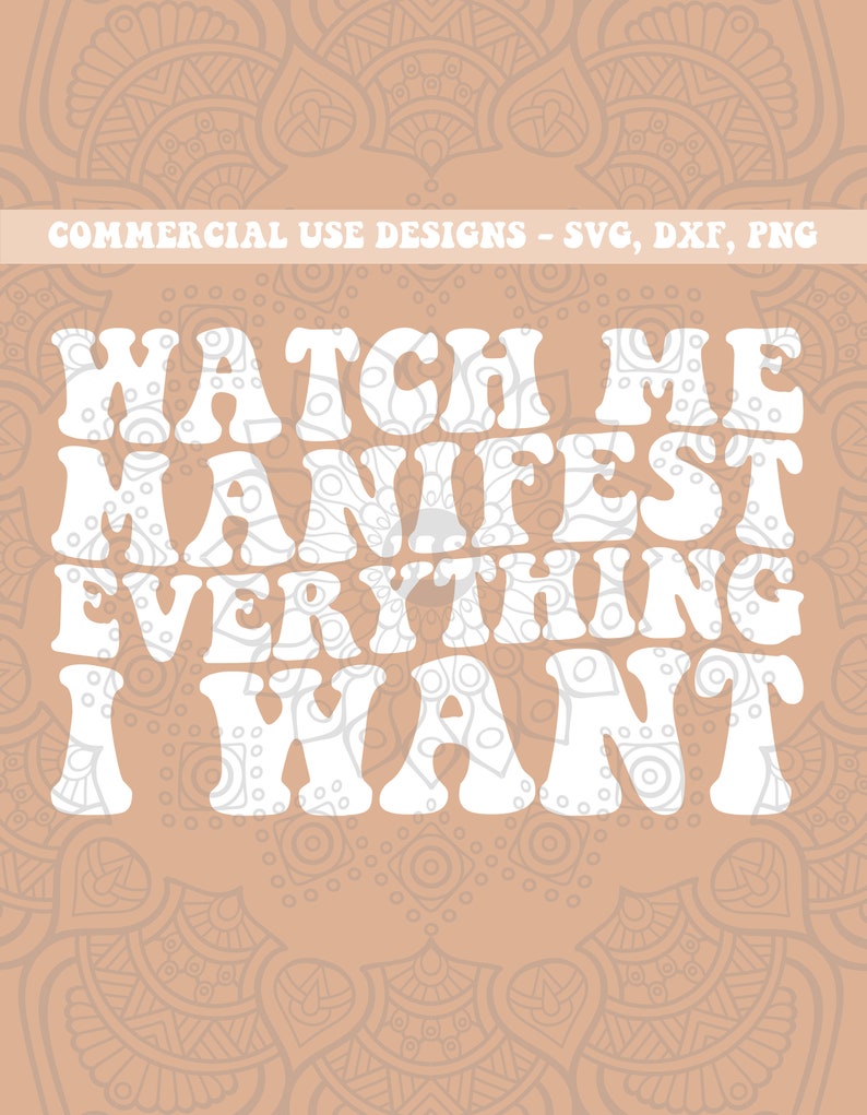 Manifest Svg Watch Me Manifest Svg Manifesting Svg Positive - Etsy