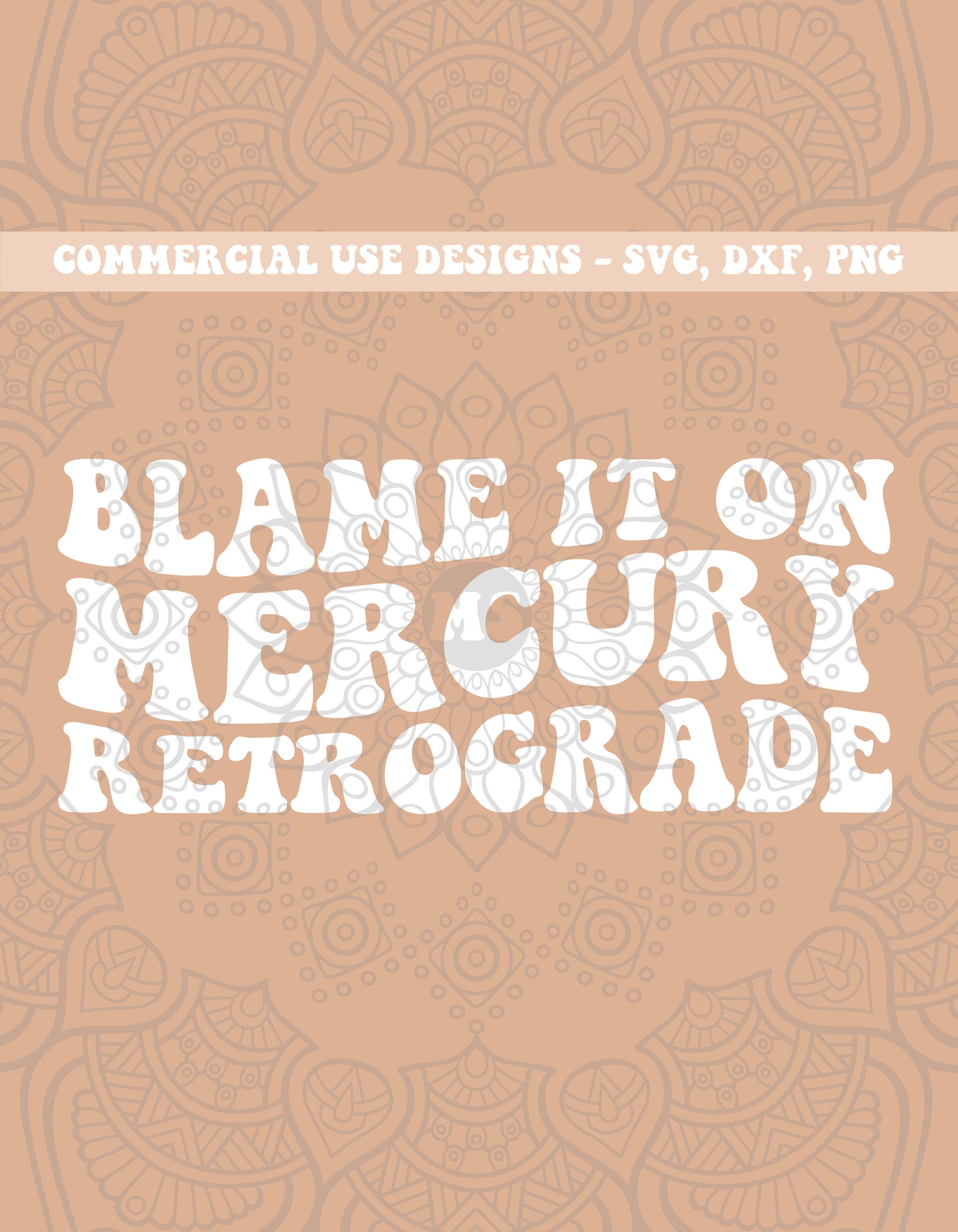 Mercury Svg, Retrograde Svg, Spiritual Svg, Full Moon Svg, Moon Phase ...