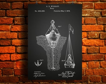 Buoy art print | Etsy