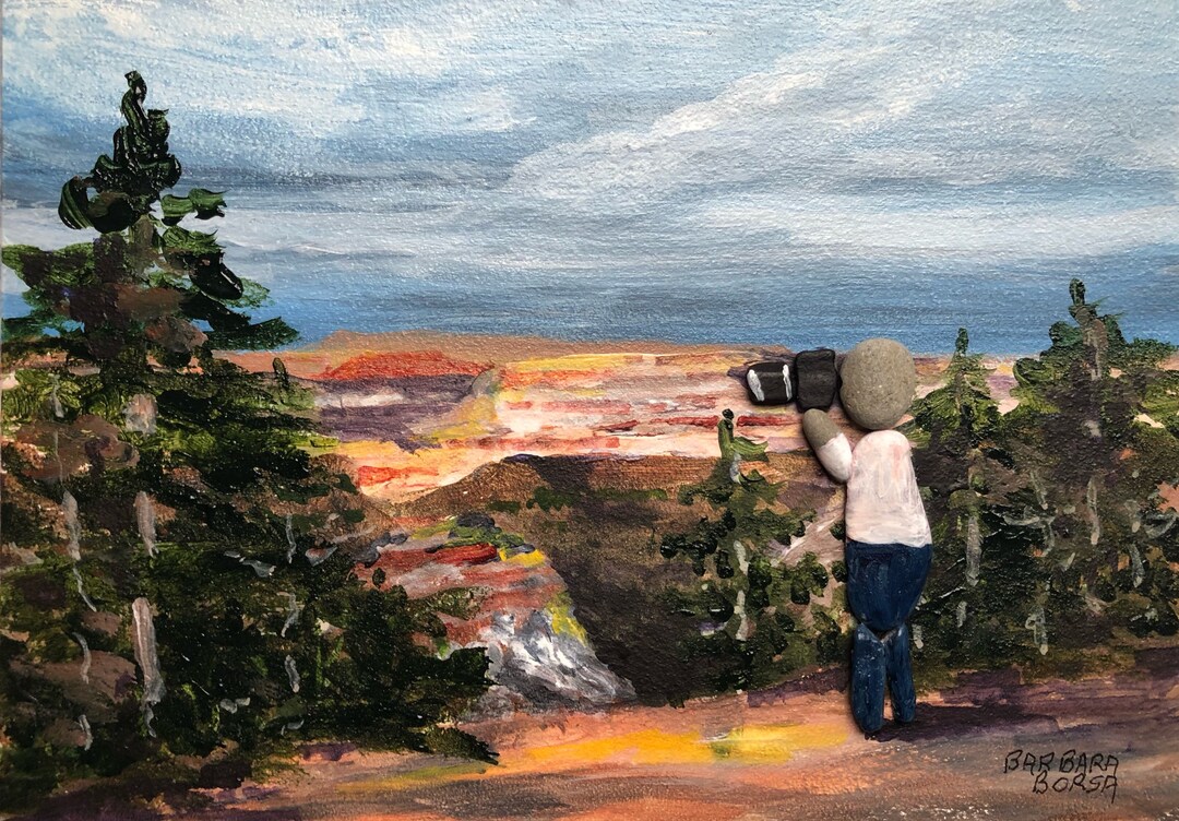Pebble Art Photographer at the Grand Canyon - Etsy