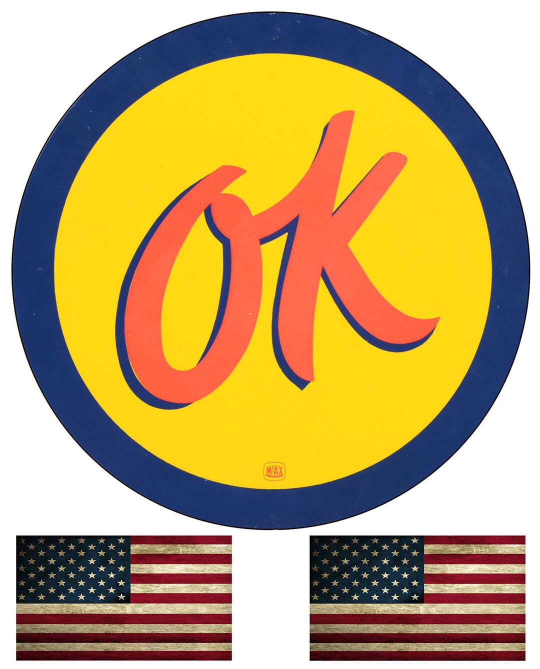 OK Used Cars Old Garage Sign Metal Garage Vintage Reproduction 11.75 ...