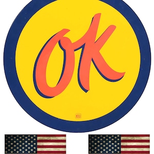 OK Used Cars Old Garage Sign Metal Garage Vintage Reproduction 11.75 ...