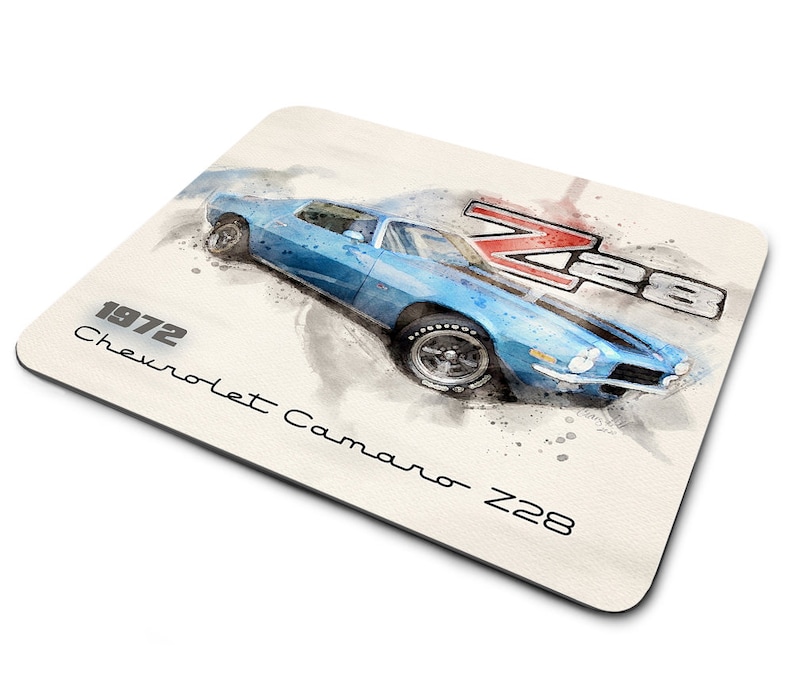 Cool 1972 Chevrolet Chevy Camaro Z28 Fun Mouse Pad Gift - Etsy