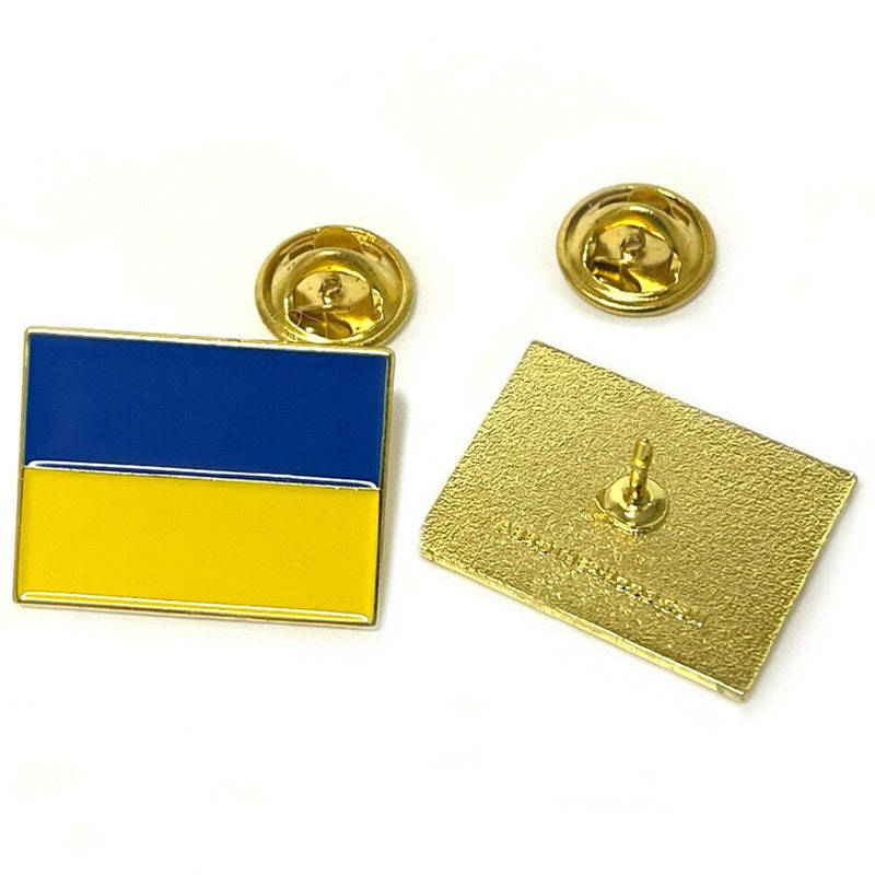 Ukraine Flag Pin - Etsy