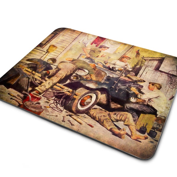 Classic Car Mousepad - Etsy
