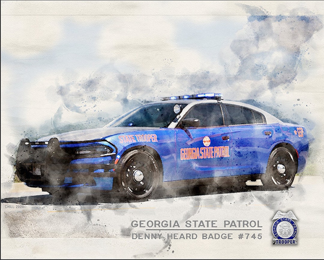Custom Georgia Highway Patrol Car Georgia State Trooper With Custom ...