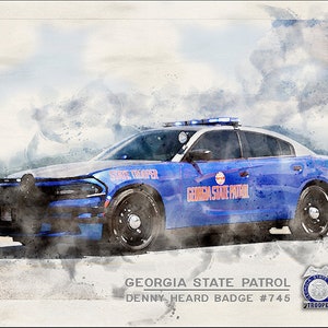 Custom Georgia Highway Patrol Car Georgia State Trooper With Custom ...