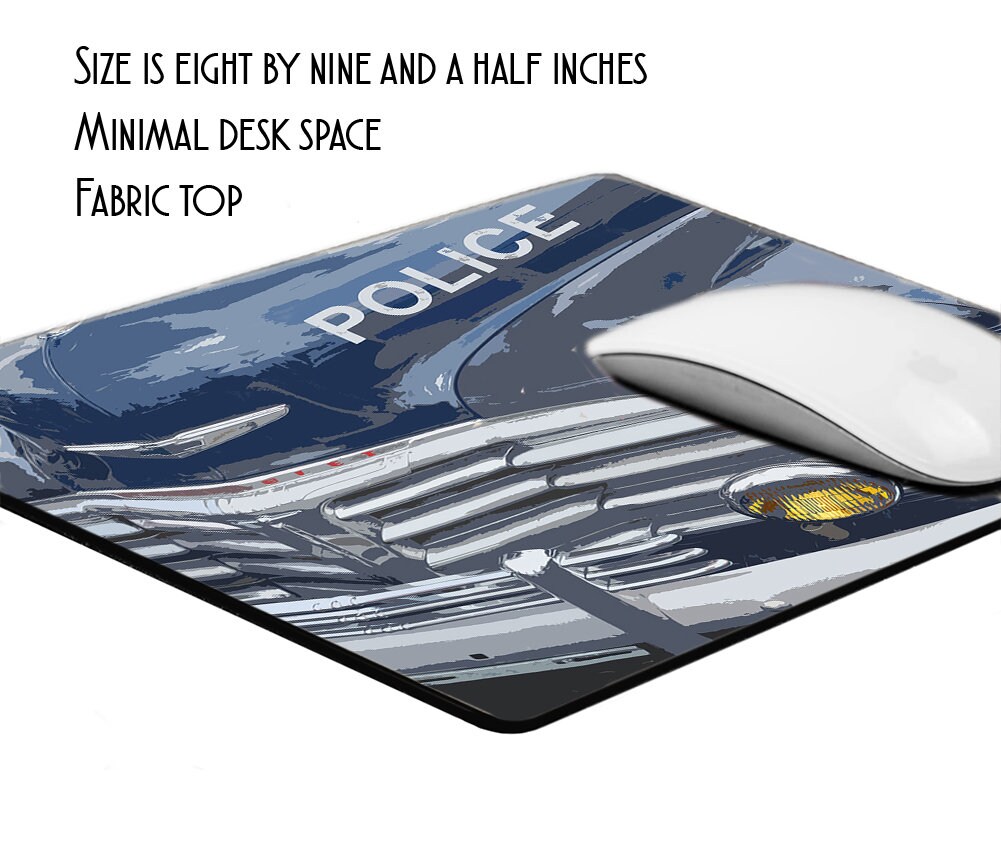 1950's Old Police Car Mousepad Police Officer Gifts | Etsy