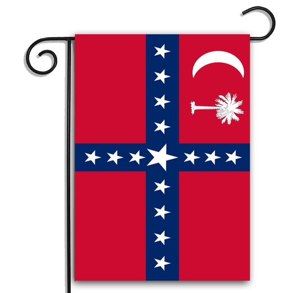 South Carolina Garden Flag - Etsy