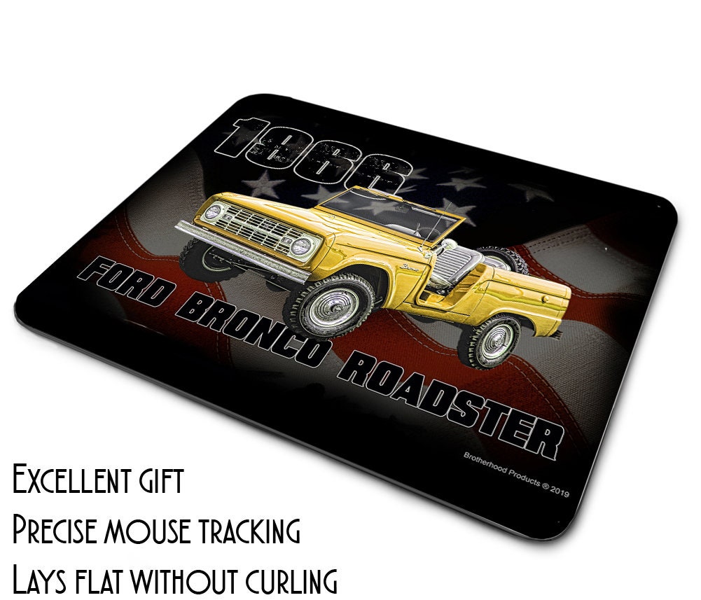1966 Ford Bronco Truck Mouse Pad Gift Gaming Mouse Pad - Etsy